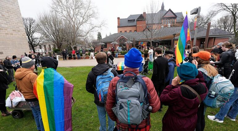Students hold funeral for LGBTQ+ center terminated by anti-diversity ...