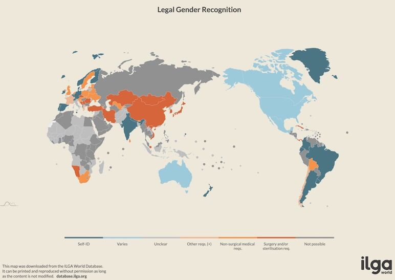 Trans rights reach all-time low in Asia & Europe for first time in 13 ...